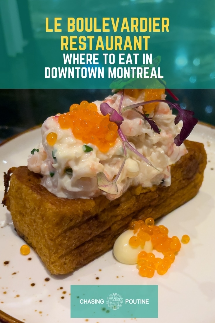 Le Boulevardier Restaurant – Where to Eat in Downtown Montreal ...