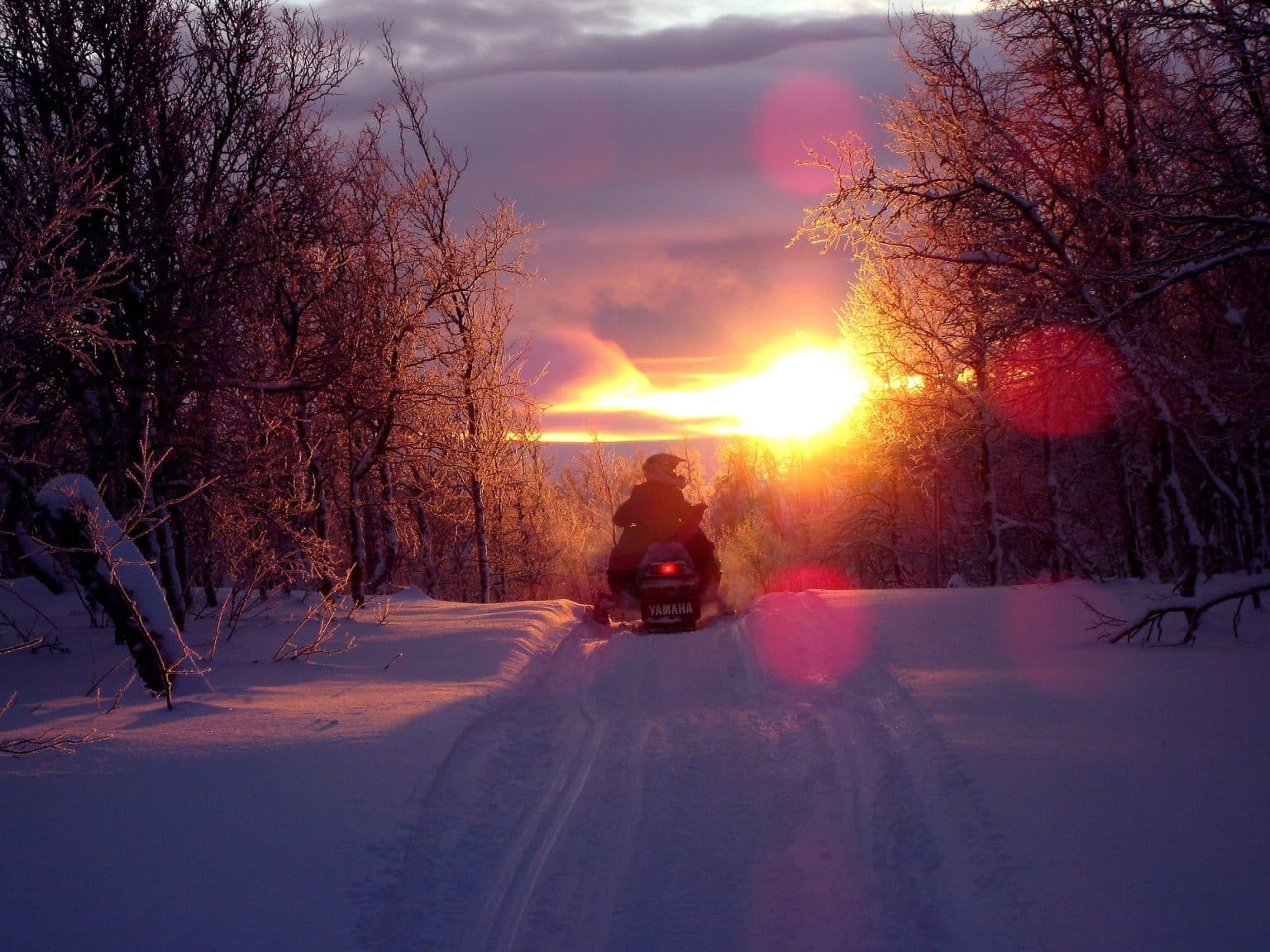 Top 6 Gaspé Snowmobile Trails | Chasing Poutine